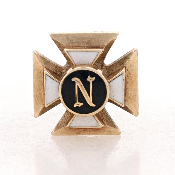 Balfour | Jewelry | Yellow Gold Nu Mystery Society Badge K Enamel 1951 ...